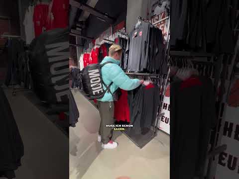 SHOPPEN beim EINTRACHT FRANKFURT STORE👀🔥#fußball #gripmode