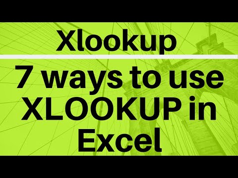 7 Ways to Use Xlookup in Excel 2019