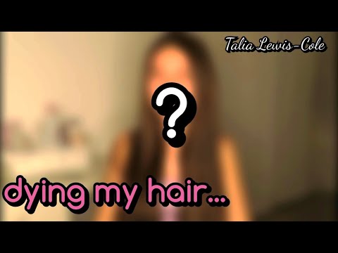 dying my hair!!!!! ~ TLC