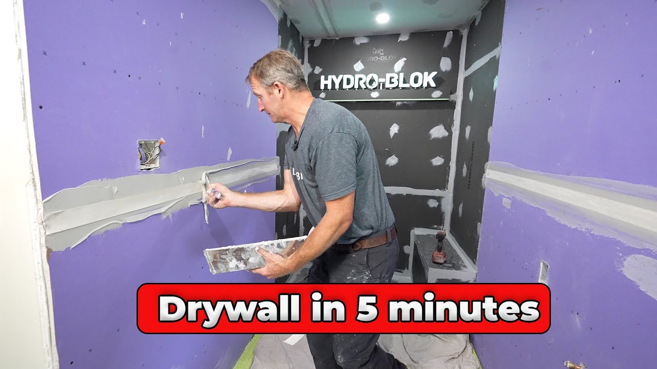 Drywall in 5 minutes