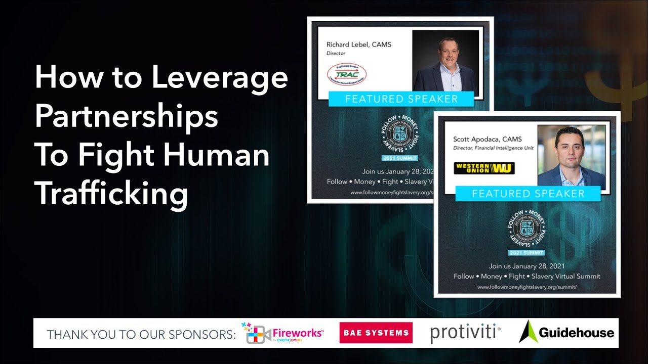 #FMFS2021Summit - Rich Lebel & Scott Apodaca - Leveraging Partnerships to Fight Human Trafficking