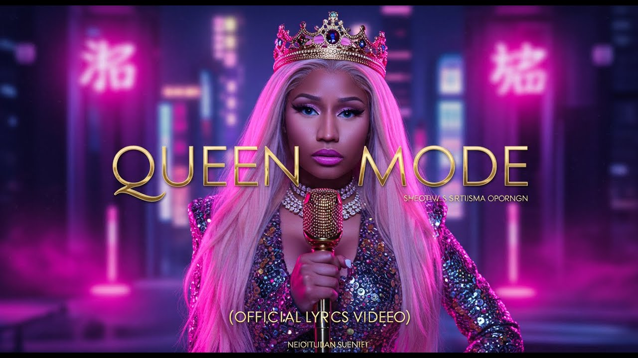 Nicki Minaj - Queen Mode | Lyric Video] |  Motivational Rap