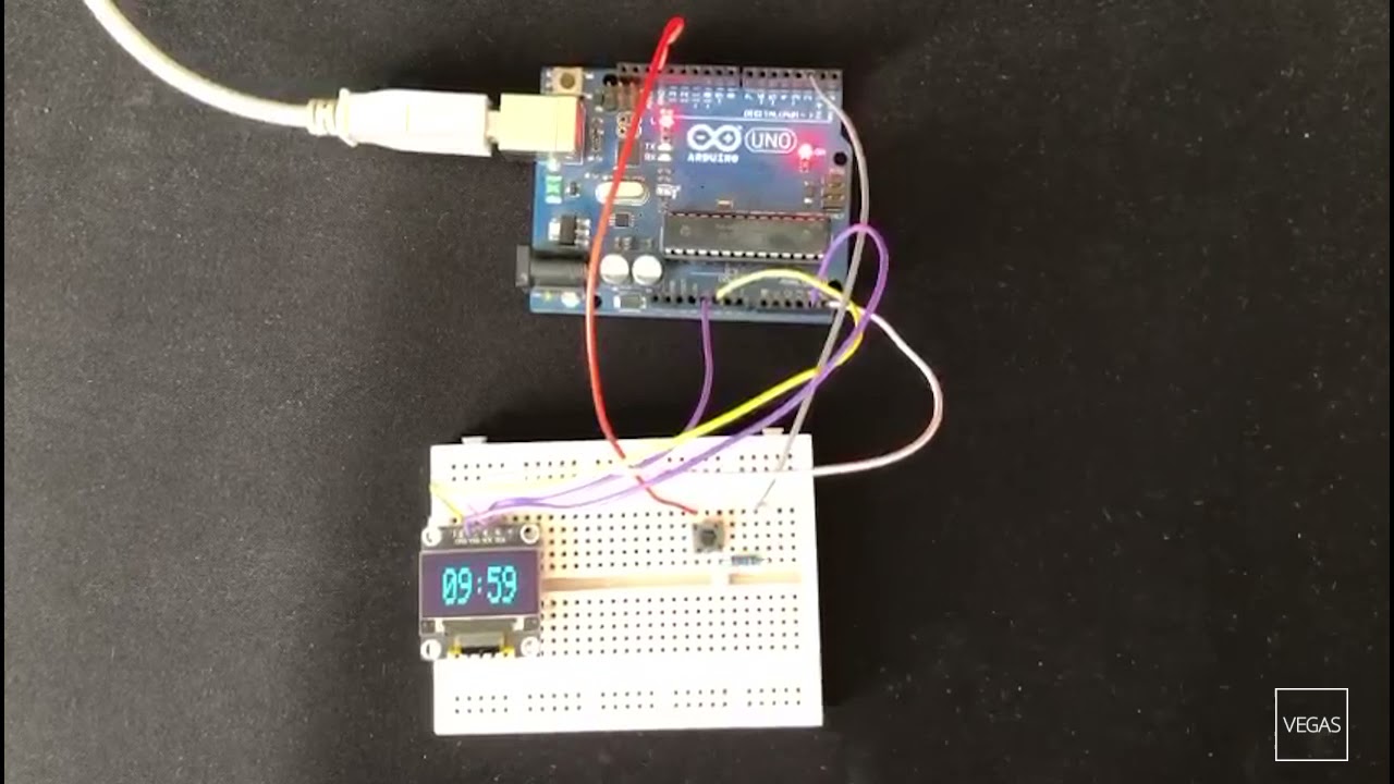 Arduino pomodoro timer with OLED display
