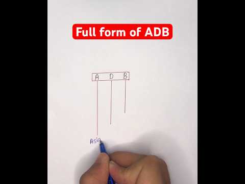 Full form of ADB #shorts #short #vocabulary #englishvocabulary
