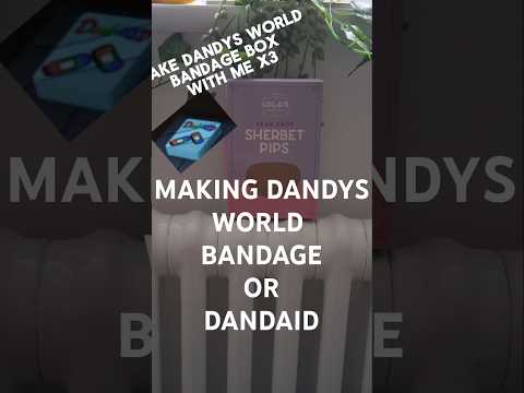 Making dandys world bandage!#idontknowwhattoputhere #dandysworld #diddysworld