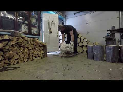 Juniper Stump (Tamarack) Fire Log..
