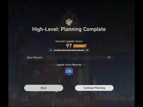 Honkai Star Rail Logistic Planning High Level