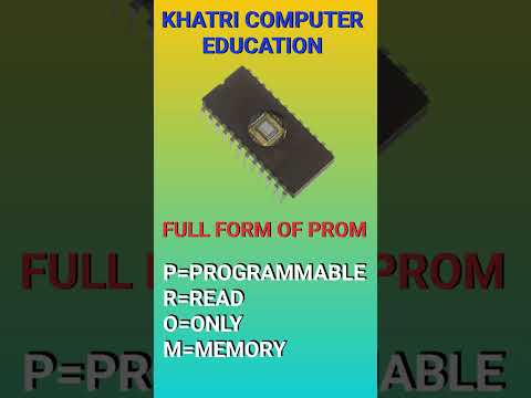 FULL FORM OF PROM😱😎 #viral #short #computer