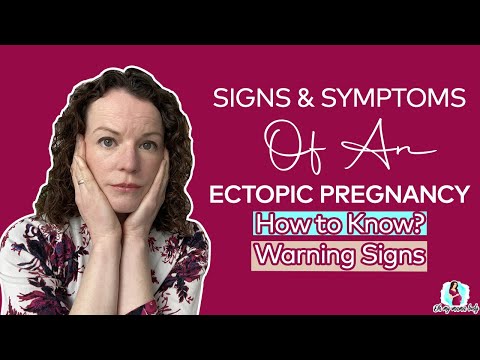 Signs and Symptoms of an Ectopic Pregnancy