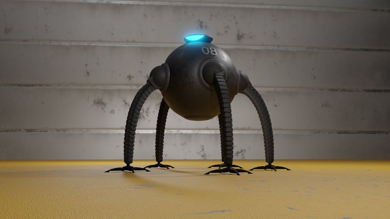 Omnidroid 08 Blender [REMAKE]