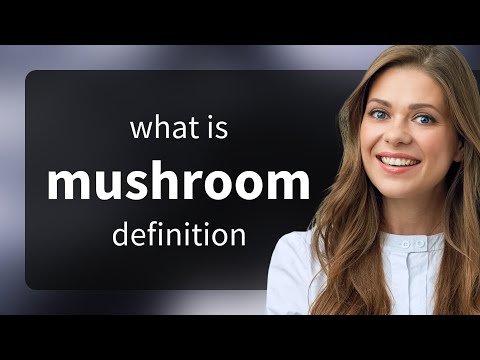 Mushroom | MUSHROOM meaning