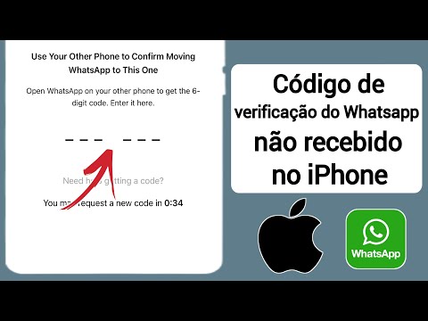 Como corrigir o código de verificação do WhatsApp não recebido no iPhone