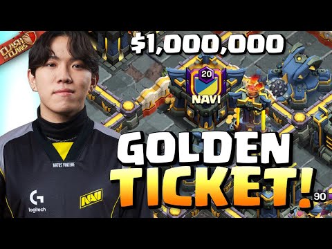 🔴LIVE - NAVI's fights for SURVIVAL in $1 MILLION Clash Worlds JUNE Qualifier! Clash of Clans