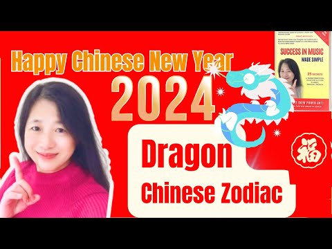 The Animal Signs in 2024 – Your Guide to the Dragon Year, Chinese Zodiac, Happy Chinese New Year.