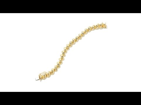 Technibond DiamondCut San Marco Link Bracelet