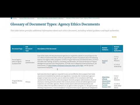Agency Document Portal Introduction