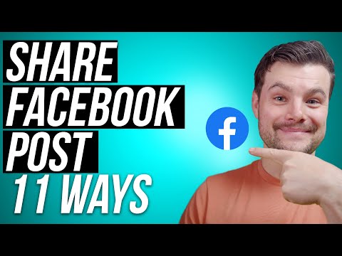 How to Share a Facebook Post (& Why You Can't Share Every Post)