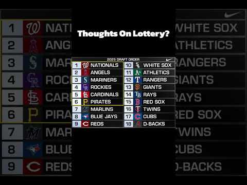 MLB Draft Lottery 🔥