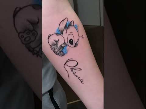 Cute Stitch Tattoo