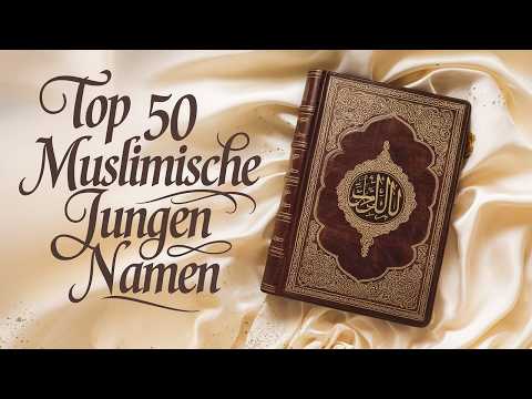 Top 50 Muslimische Jungen Namen - Mit "Aussprache" und Bedeutung