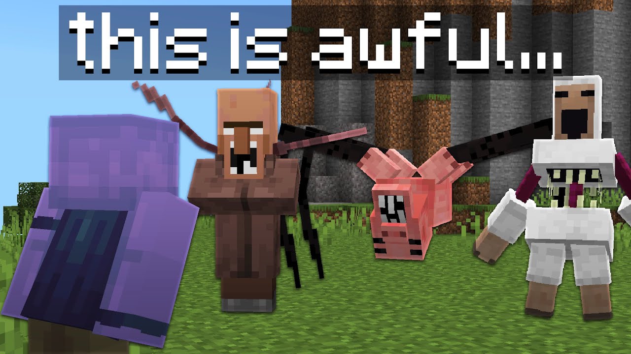 This Minecraft Bedrock Horror Mod SUCKS...