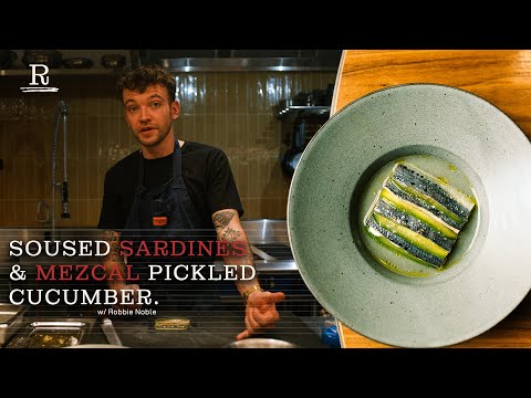 ON THE MENU | MEZCAL & SARDINES: A MODERN TAKE | CHEF ROBBIE NOBLE | RESIDENCE MELBOURNE
