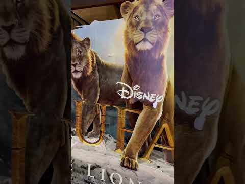 The Lion King - MUSTAFA Movie Display