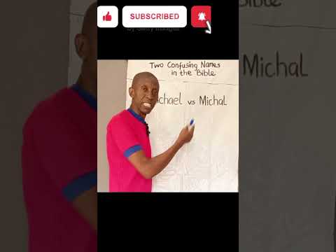 How To Pronounce Two Confusing Names In The Bible #virlalshorts #pronunciation #englishsounds