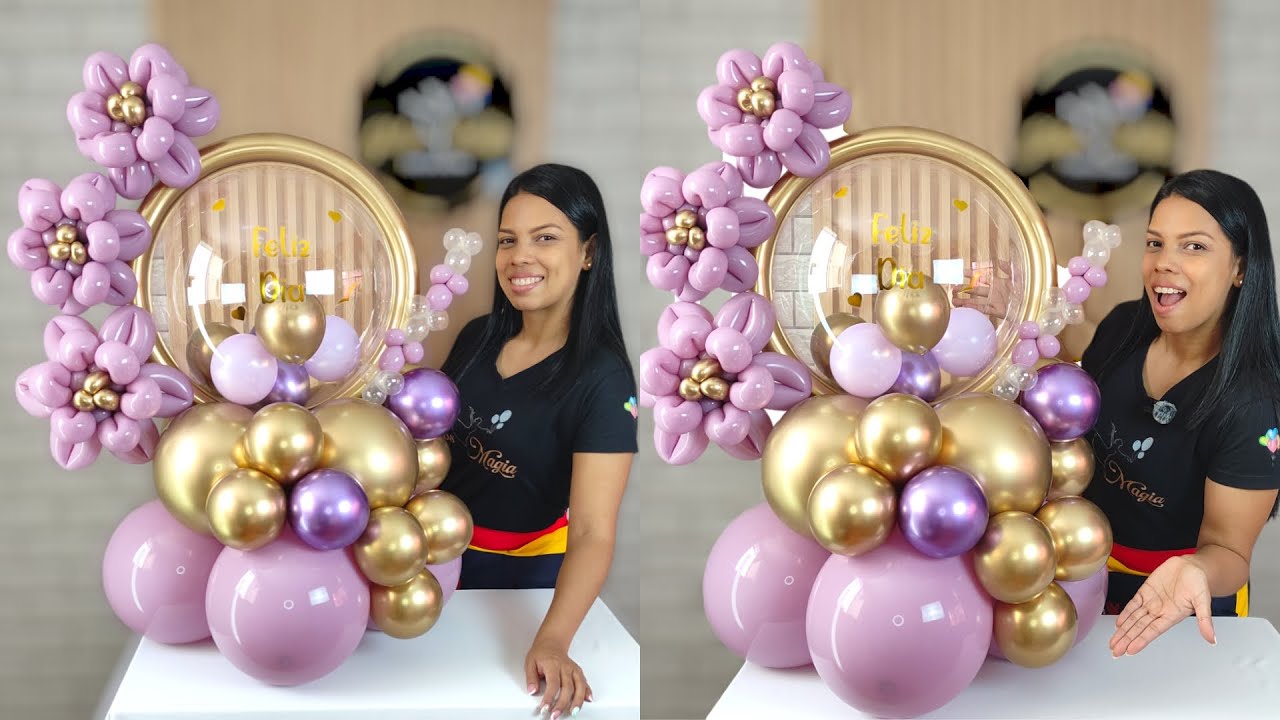 How to Make a Balloon Bouquet - Balloon Decoration - Balloon Tutorial
