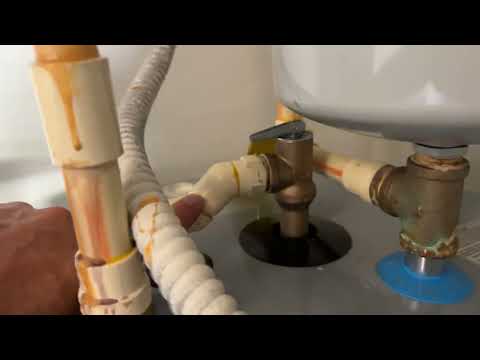 Water Heater installation with 2 Code Violations ( no permit )