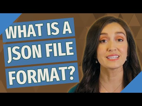 What is a JSON file format?