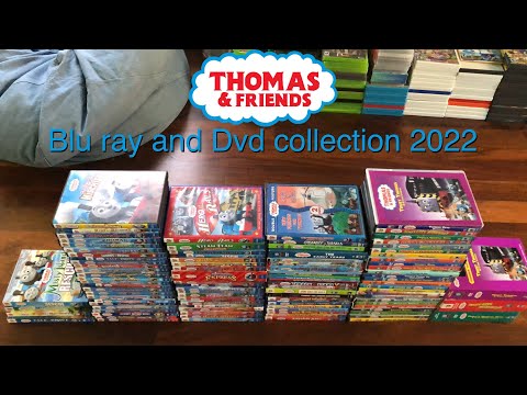 Thomas & Friends Blu ray and Dvd collection 2022