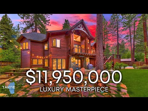 Discover Lake Tahoe's LUXURY MASTERPIECE in Incline Village Nevada