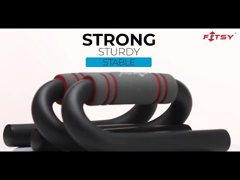 FITSY® S Shape Push Up Bar Stand