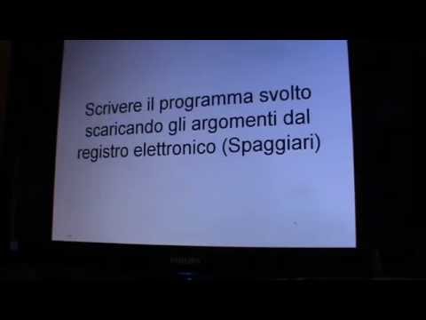 Scaricare gli argomenti delle lezioni dal registro Spaggiari e inserirli in un file word