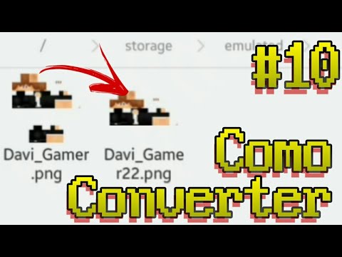 COMO CONVERTER SKIN DE 64x64 para 64x32 - THE MODDER #10