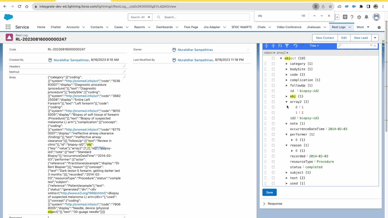 Salesforce Native JSON Viewer and Editor