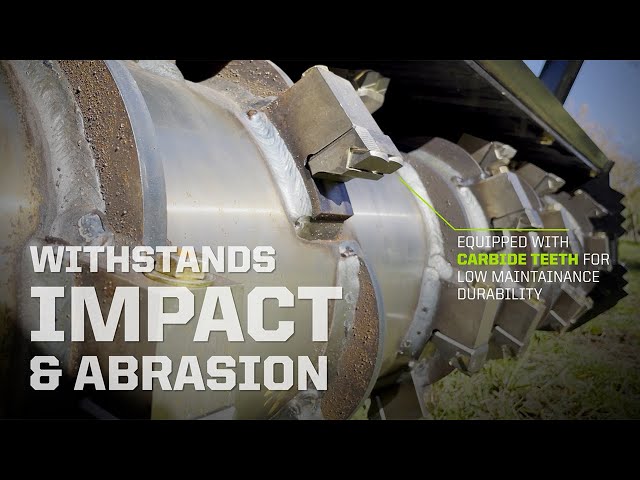 Diamond Drum Mulcher with Carbide Teeth, for Skid Steer | Other ...