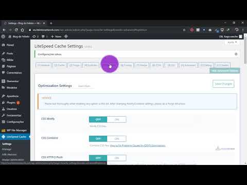 Litespeed Cache - Melhor Plugin de Cache para WordPress, Tutorial de Como Configura-lo