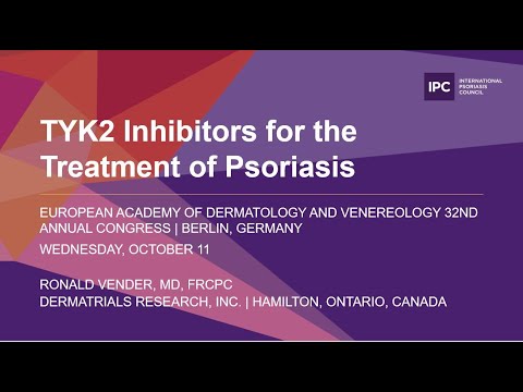 TYK2 Inhibitors for the Treatment of Psoriasis | Ronald Vender, MD, FRCPC | Canada