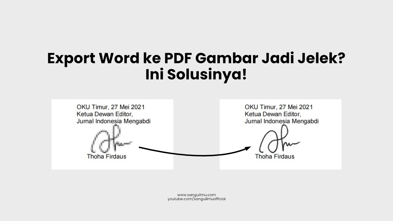 Export File Word ke PDF dengan Kualitas Gambar/TTD Bagus