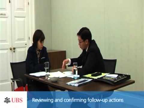 UBS - Client Experience - Standard 6 - Always Follow-up - Communication & Motivational Skills