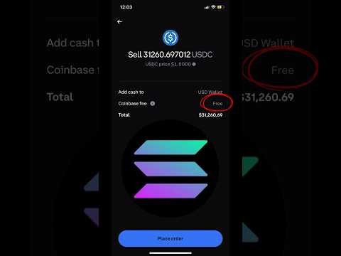 How To Sell Solana With No Fees On Coinbase