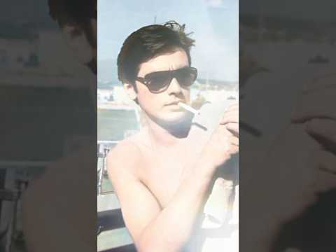 Alain DELON. Nostalgia. Youth. Sea.