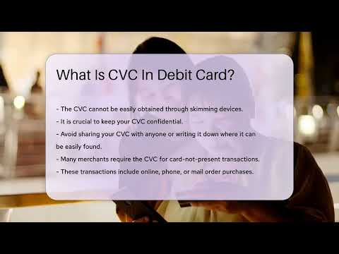What Is CVC In Debit Card? - CreditGuide360.com
