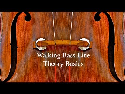 Walking Bass Line Theory Basics