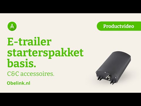 E-Trailer Starterspakket Basis | Productvideo | Obelink