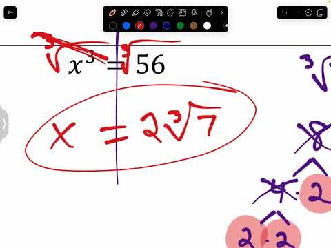 Lesson 6.4 Solving Equations with Square Roots and Cube Roots