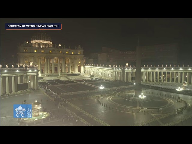 LIVESTREAM: Wake of Pope Francis at Saint Peter's Basilica