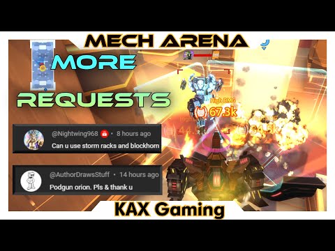 [HR9] Storm Rack Blockhorn & Pod Gun Orion Build Request - Mech Arena